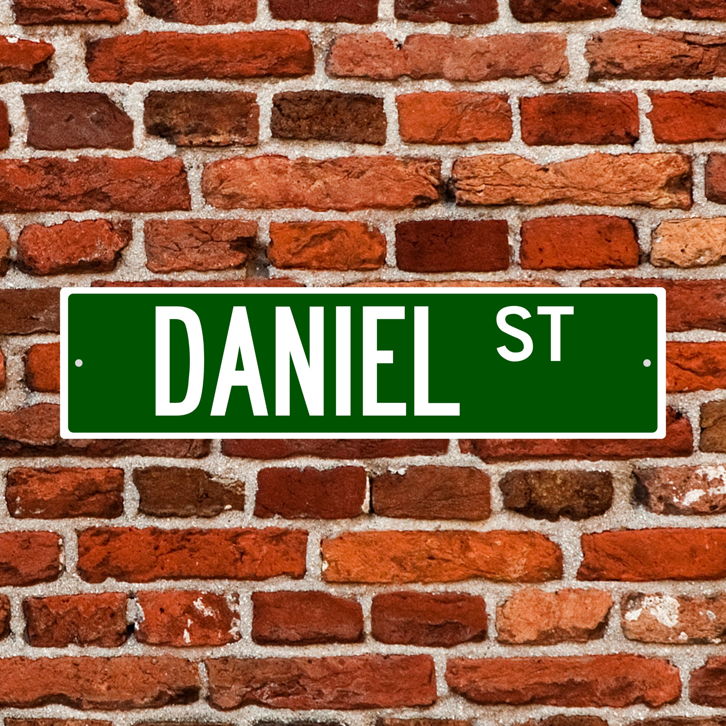 Daniel Street Street Sign 9x36 Inches | Etsy