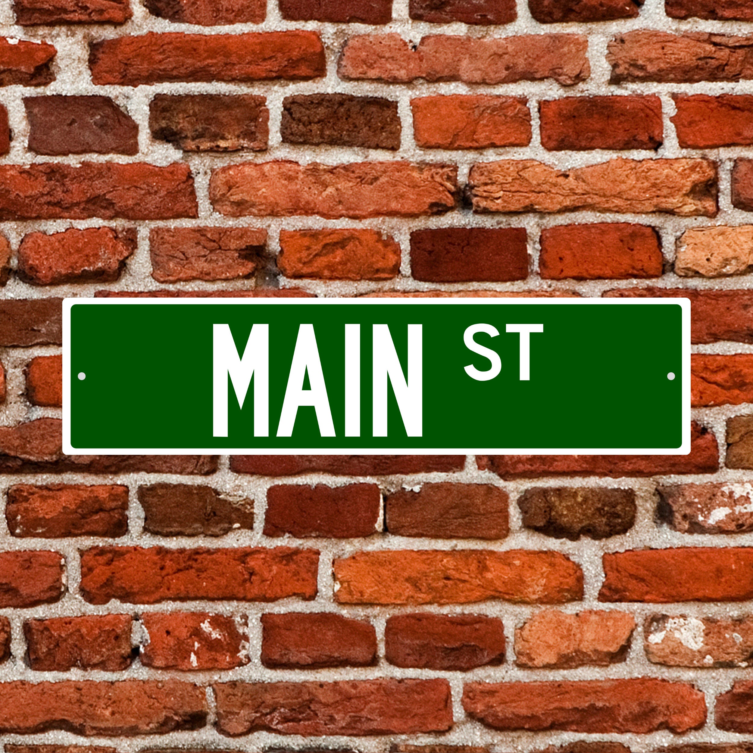 Main Street Street Sign 9x36 Inches | Etsy