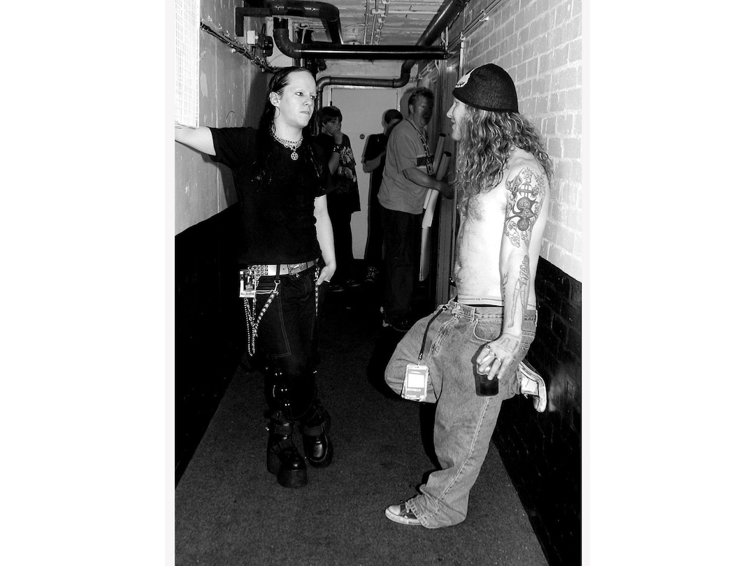 Joey Jordison and Corey Taylor, Slipknot, Murderdolls, Stone Sour Photo ...