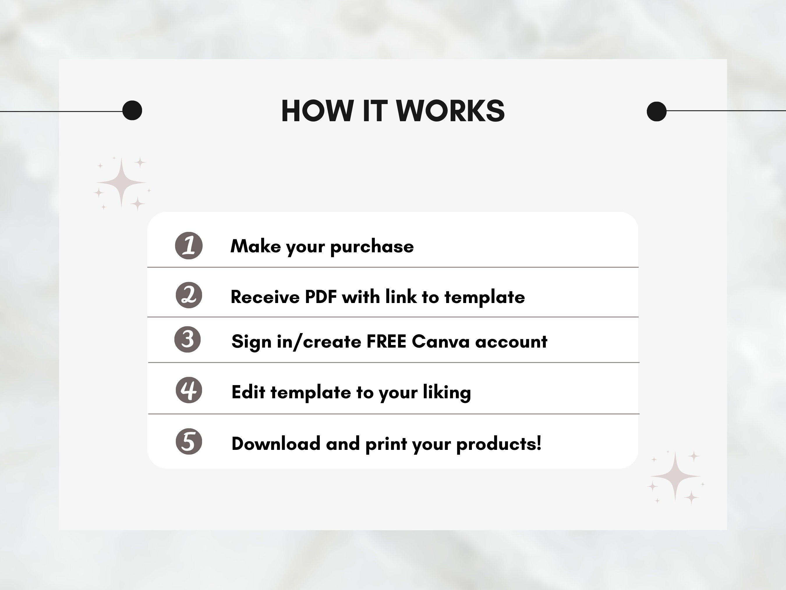 Marble Calendar Wedding Invitation Template, Minimalist Simple 5x7 One ...