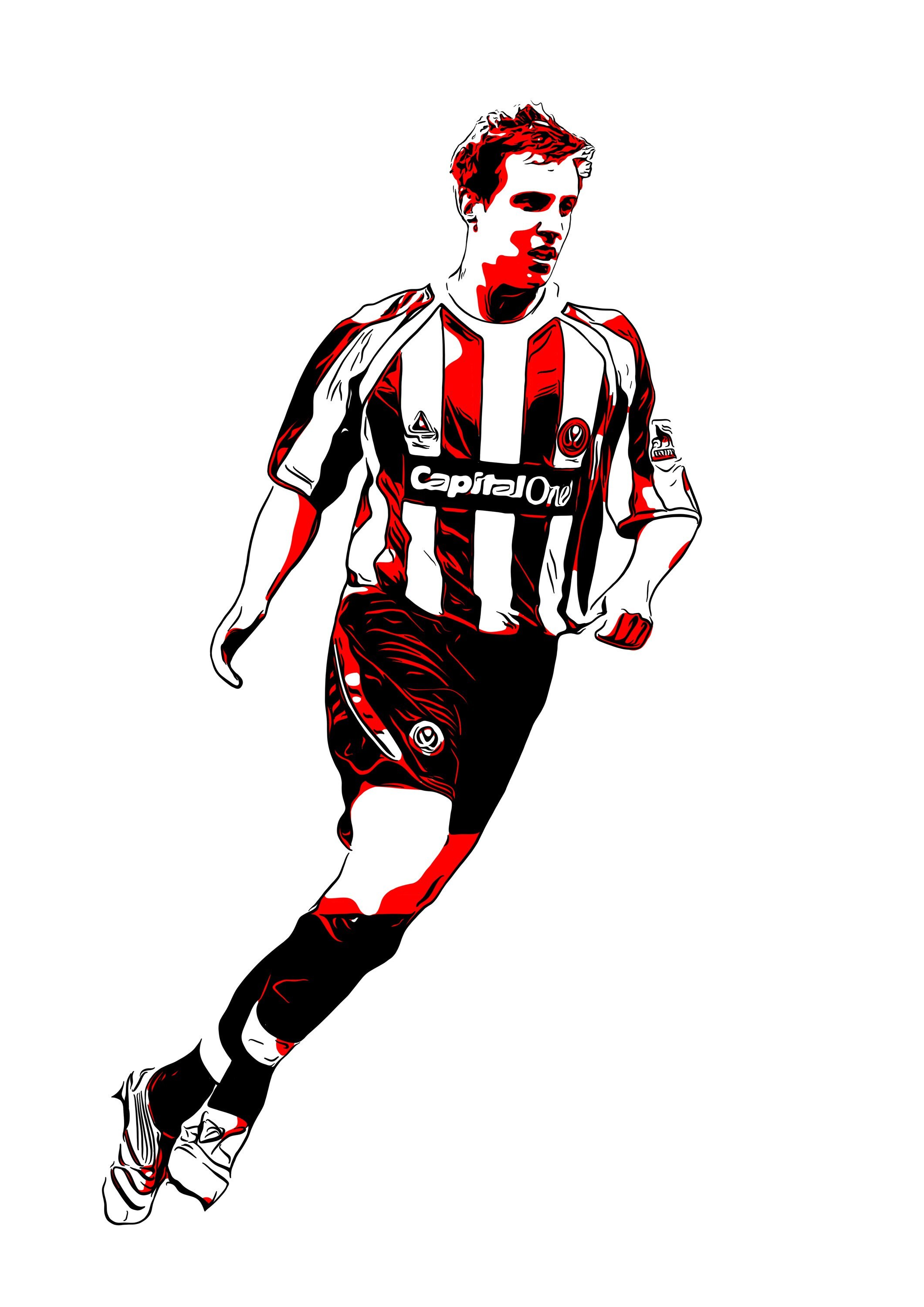 Abstract Sheffield United icons legacy print | Etsy