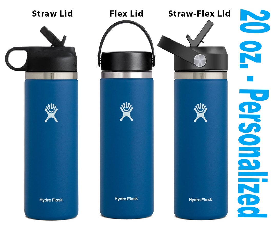 Hydro Flask Cobalt 20oz Laser Engraved Custom Hydro Flask - Etsy