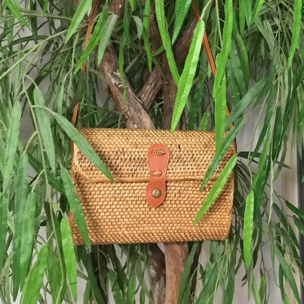 Rattan Bag - Etsy