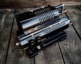Original Odhner Calculator 1920's Rare Cast Antique Swedish Calculating ...