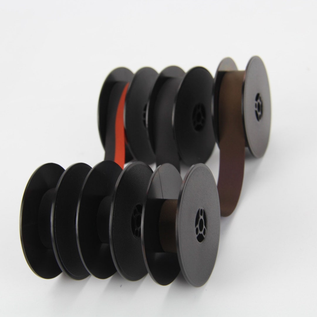 Typewriter Ribbon Twin Spool, Typewriter Ribbon Black, Typewriter Red ...