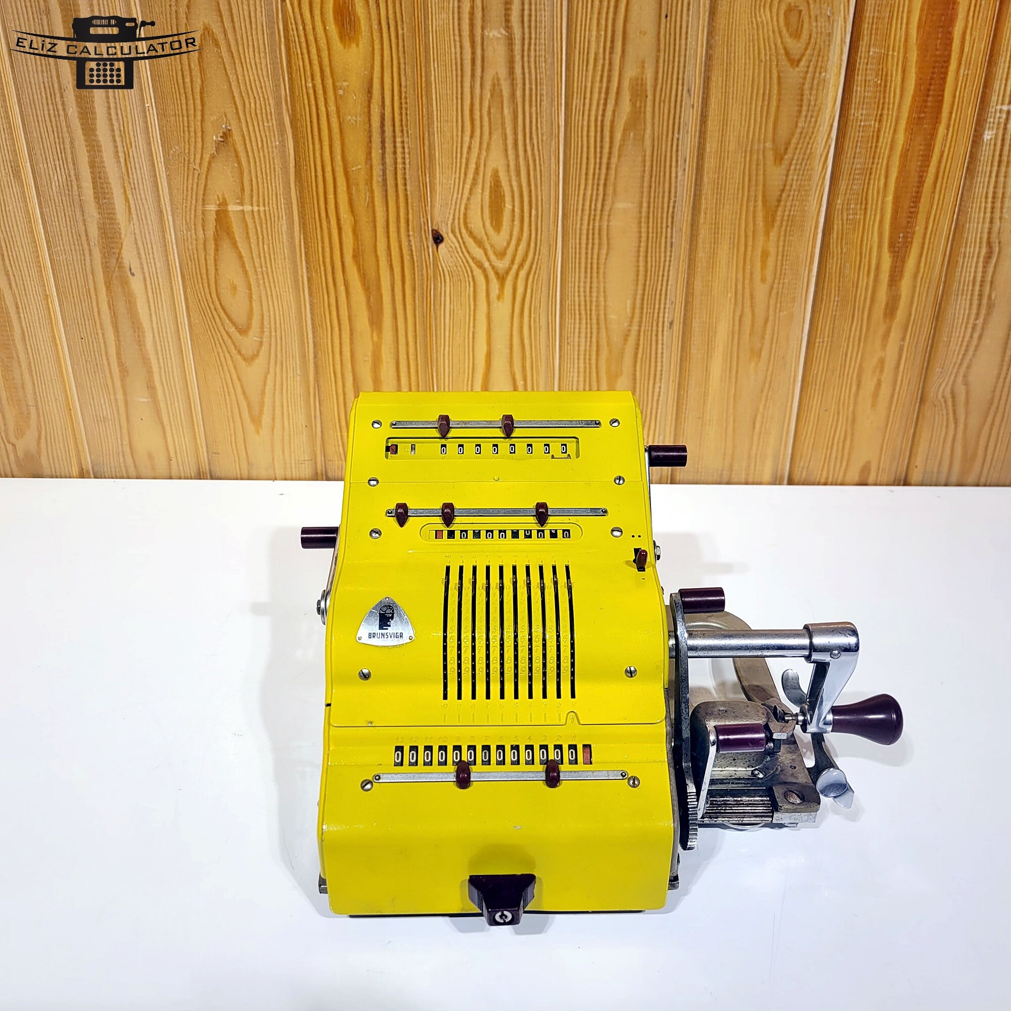 Vintage Brunsviga Mechanical Calculator - Classic Desk Accessory ...