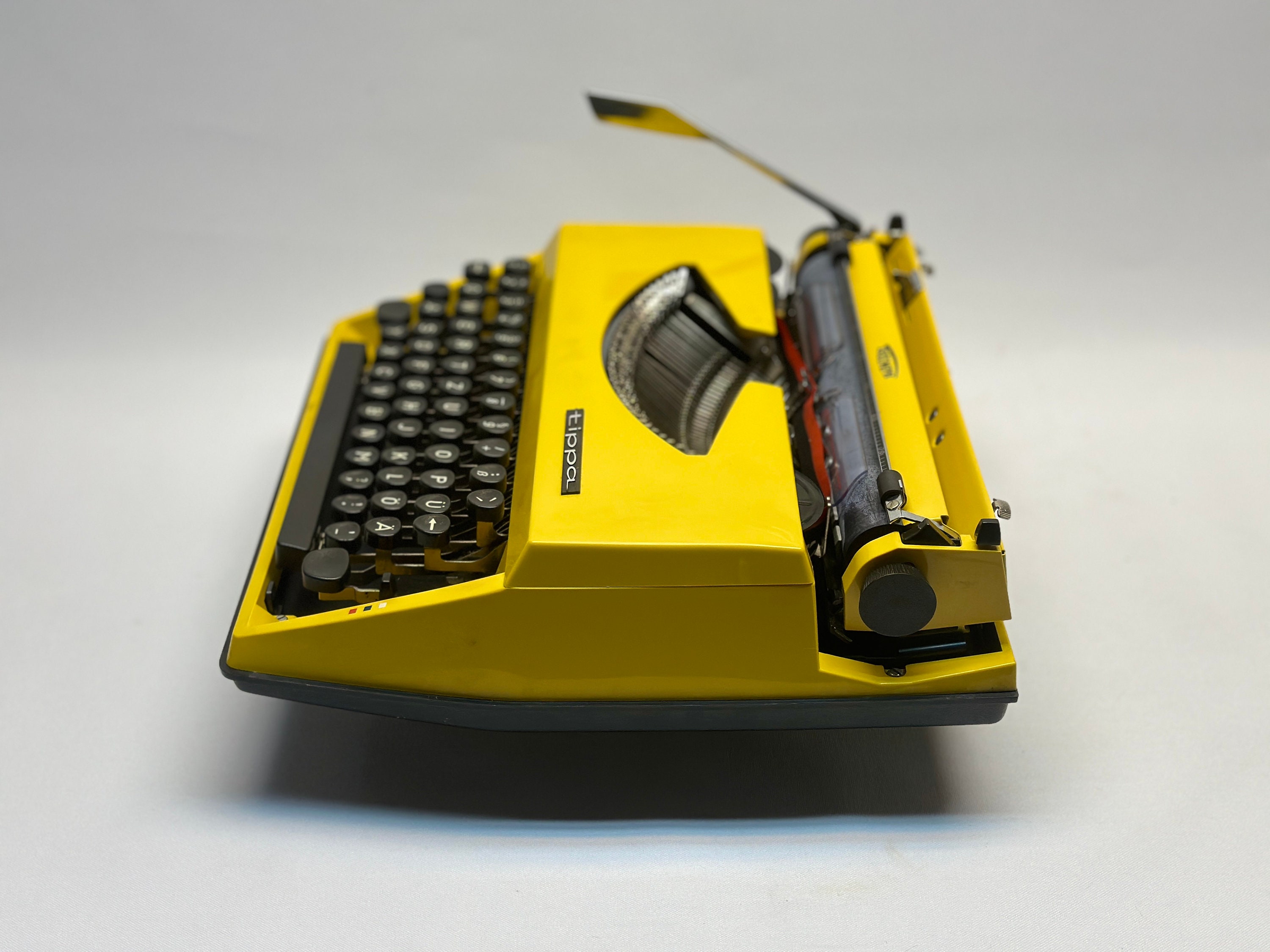 Adler Tippa Yellow Typewriter - Perfect Gift for Family and Friends ...