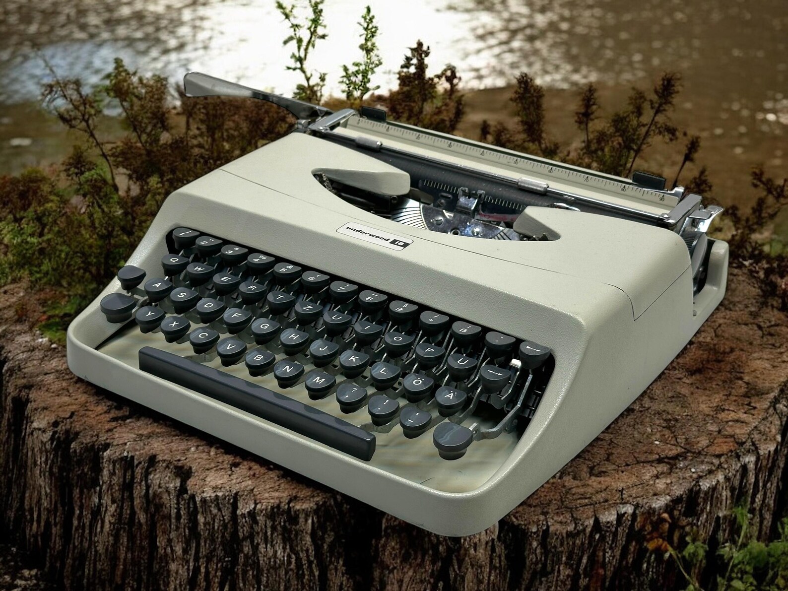 Underwood 18 Typewriter - Vintage Manual Portable Typewriter | Retro ...