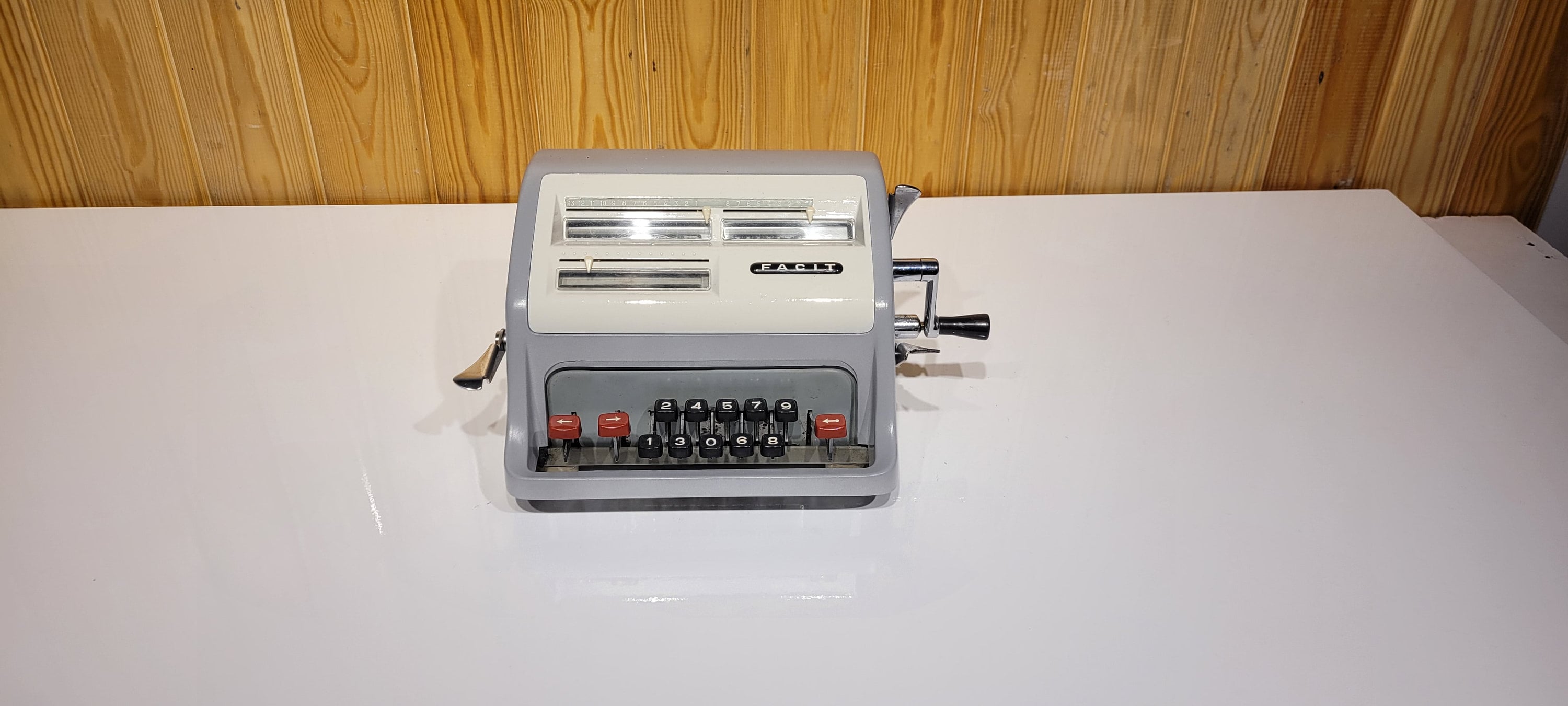 Antique Facit Calculator Classic Office Gadget Nostalgic Arithmetic ...