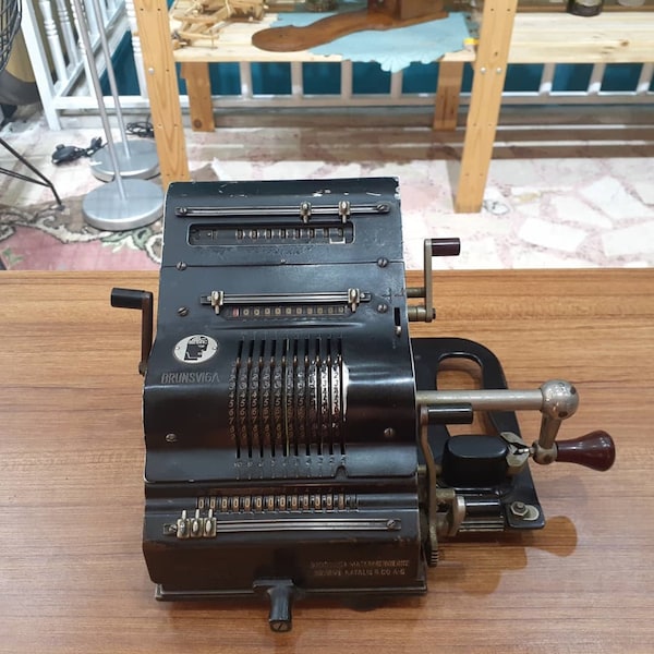 Antique Calculator - Etsy