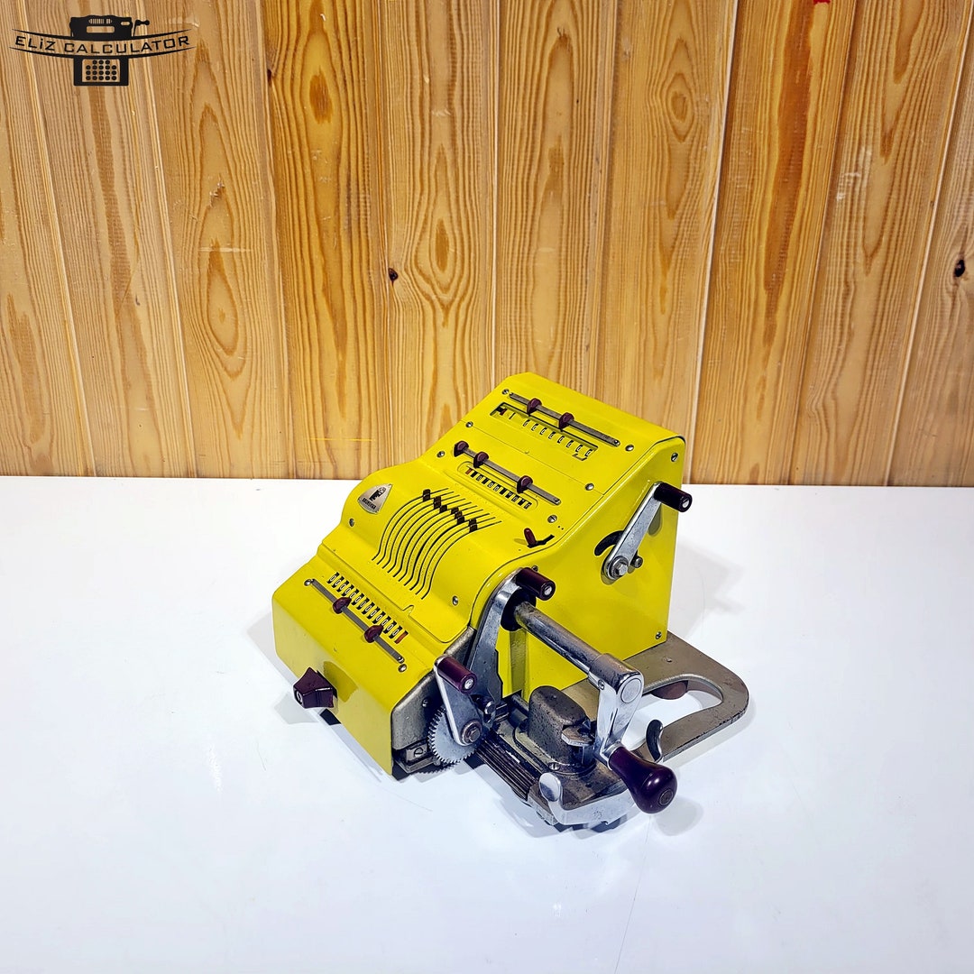 Vintage Brunsviga Mechanical Calculator - Classic Desk Accessory ...
