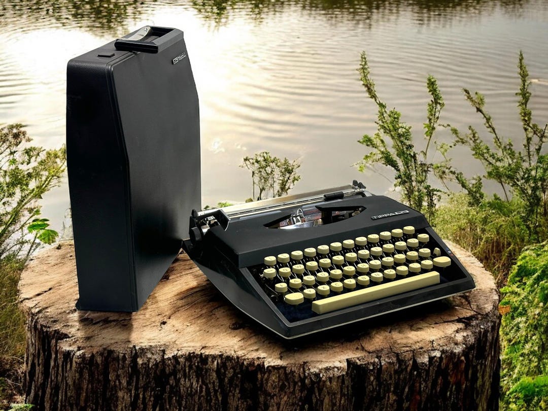 Adler Tippa S Typewriter - Portable Vintage Manual Typewriter - Etsy