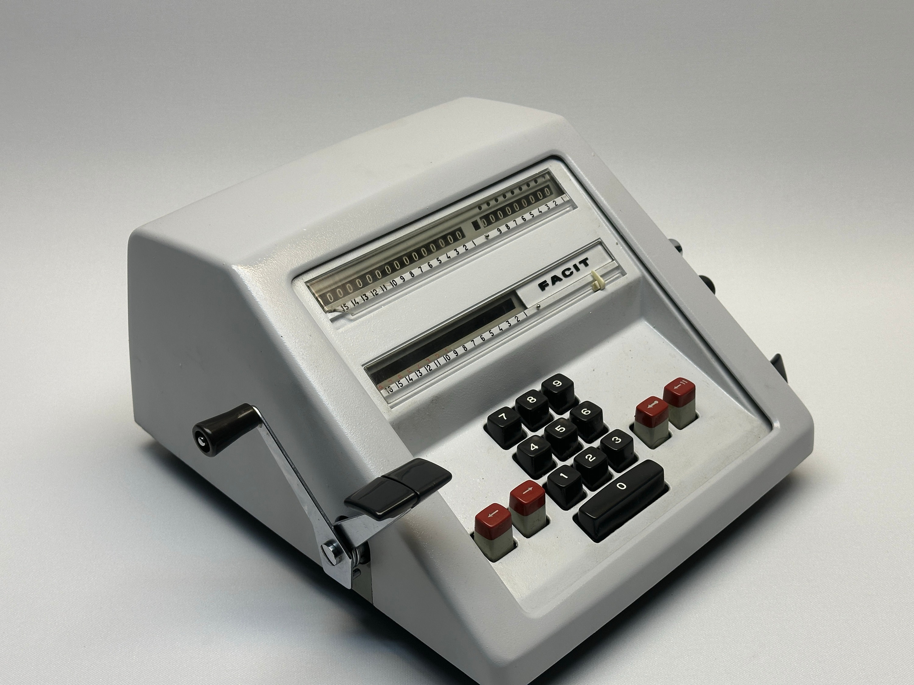 Facit Mechanical Calculator Old School Desk Accessory Vintage Office ...