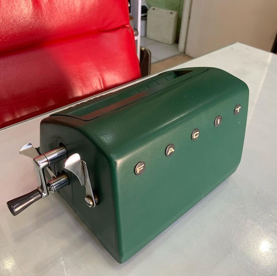 1960s Facit Calculator - Timeless Mechanical Adding Machine - Retro ...