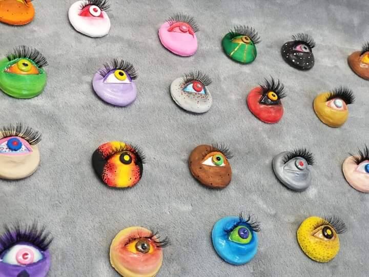 Creepy Peeper Magnets - Etsy