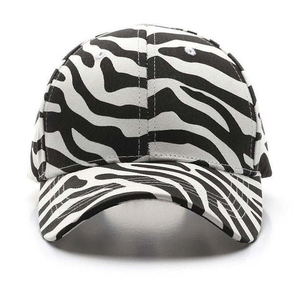 Zebra Hat - Etsy