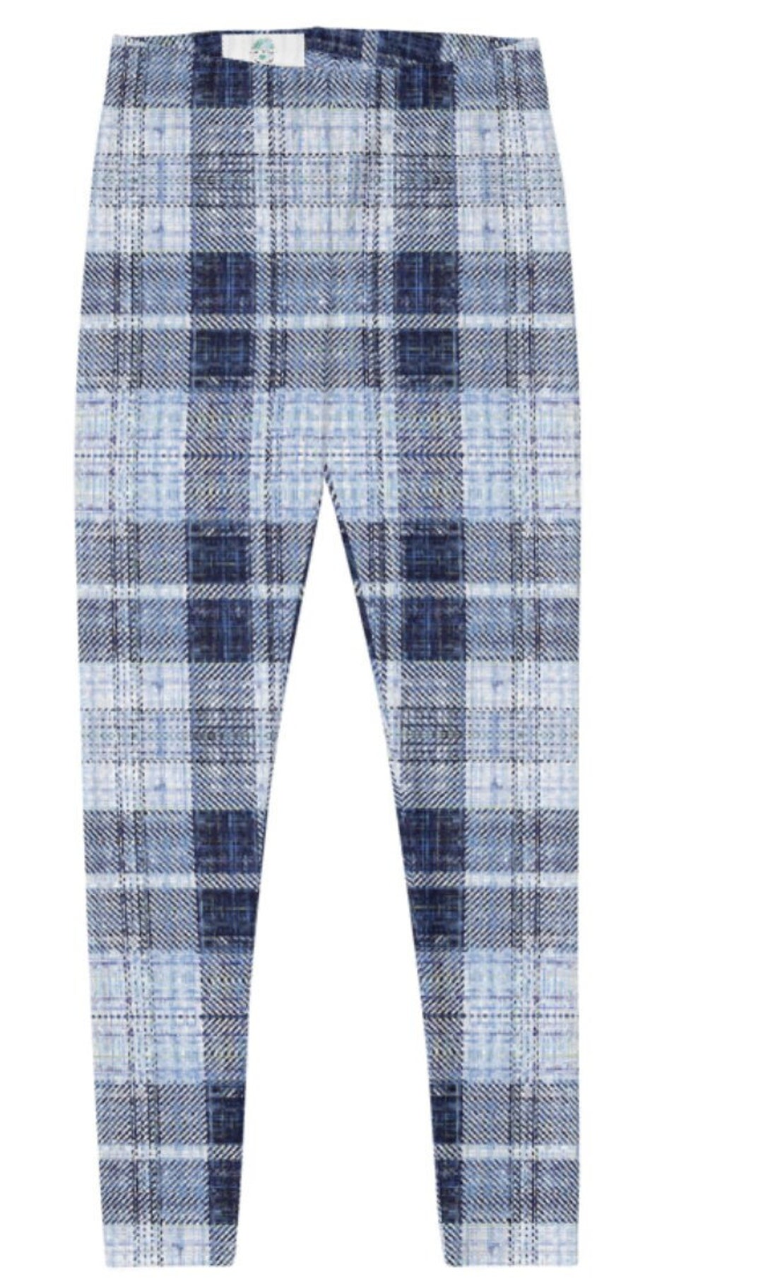 Draya's Plaid Leggings ~ Women's Casual Cozy Tartan Check Pattern ...