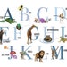 Animal Alphabet Poster Alphabet Zoo Animal ABC Animal Letters Nursery ...