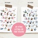 Animal Alphabet Poster Alphabet Zoo Animal ABC Animal Letters Nursery ...