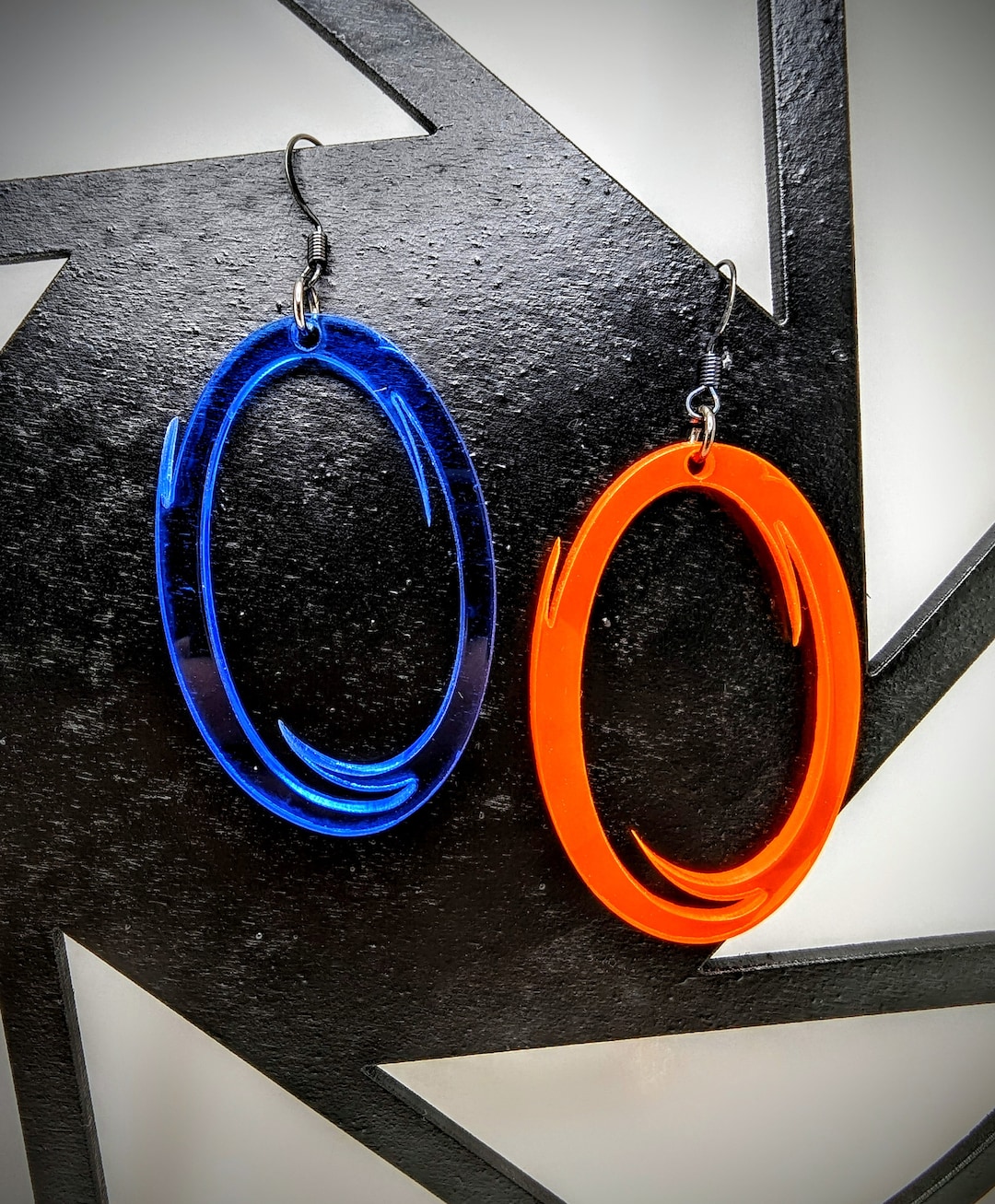 Portal Aperture Science Earrings | Why Do My Test Subjects Never Listen ...
