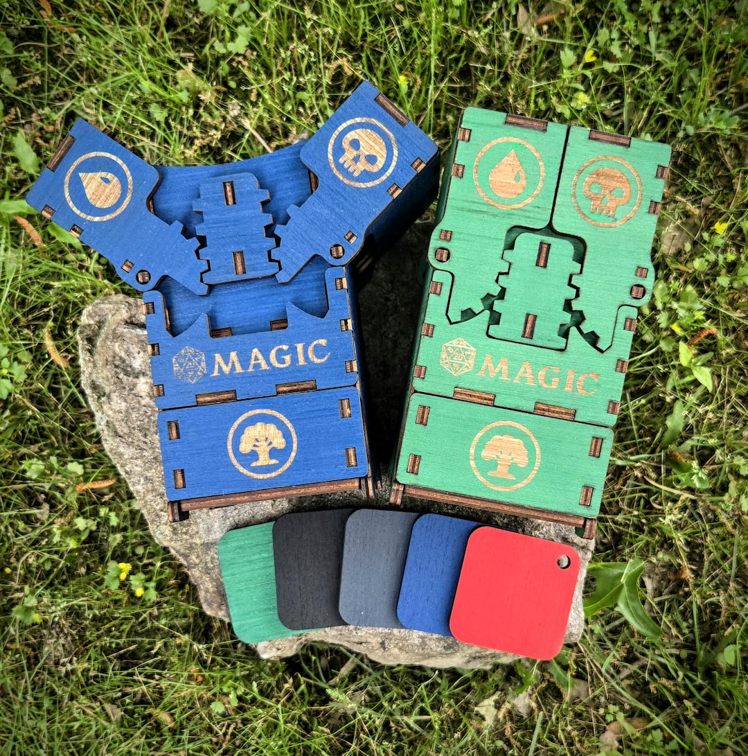 MTG Handmade Deck Box Featuring Geared Opening | Now Available in Color ...