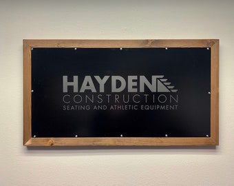 Engraved Metal Sign - Etsy