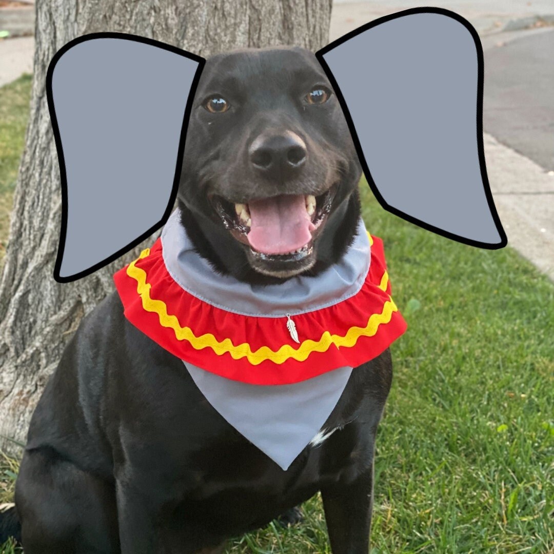 Dumbo Over the Collar Dog Bandana - Etsy