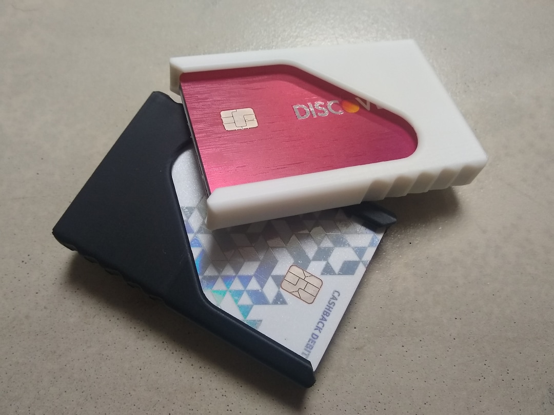 Customizable and Personalized 3D Printed Wallet With or W/o Money Clip ...