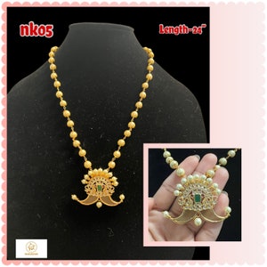 Puligoru Pearl Chain/tiger Nail Chain/puligoru Pendant With Chain ...