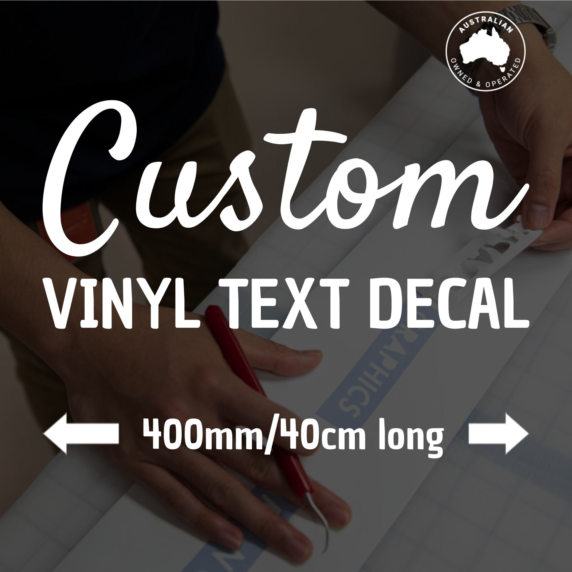 Custom Sticker Decal, Vinyl Custom Decal, Text Decal, Text Sticker ...