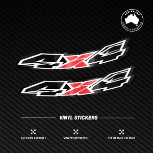 4x4 Stickers Pack 2X, UTE Stickers, Pickup Truck Stickers - Etsy Australia