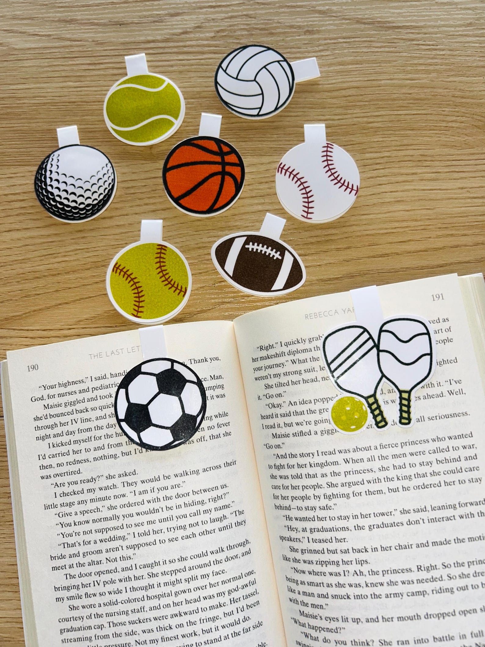 Choose Your Sport Magnetic Bookmark: Volleyball, Softball, Soccer ...