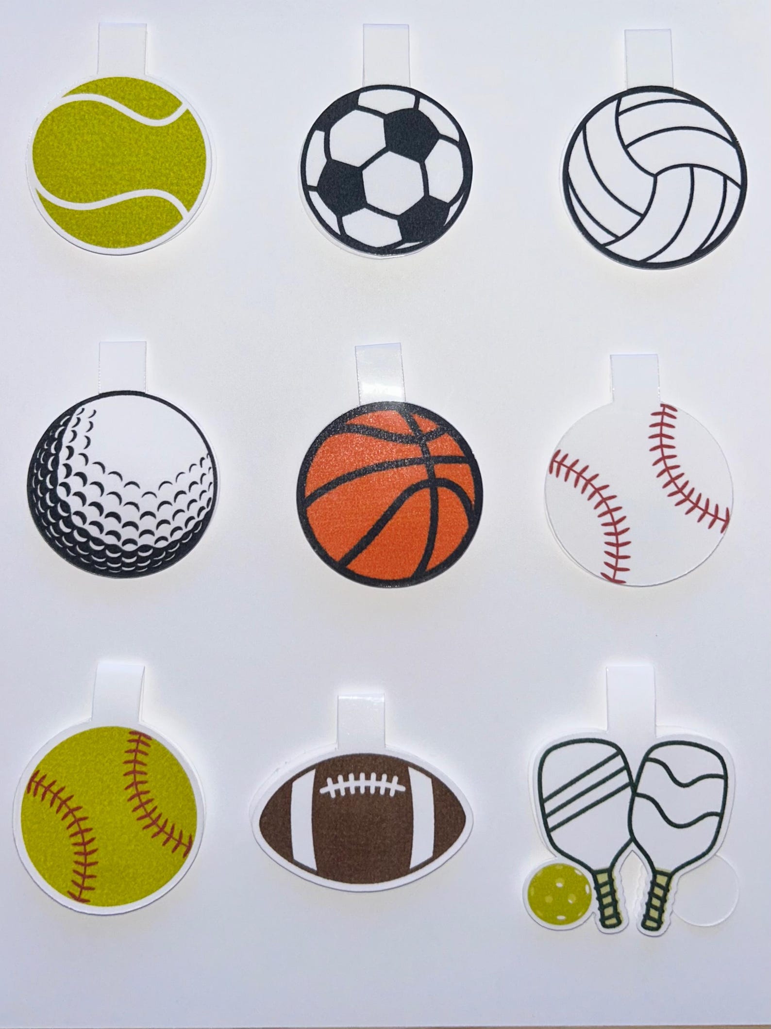 Choose Your Sport Magnetic Bookmark: Volleyball, Softball, Soccer ...