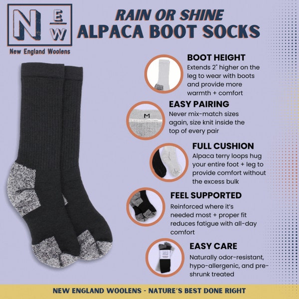 Rain Boot Socks - Etsy
