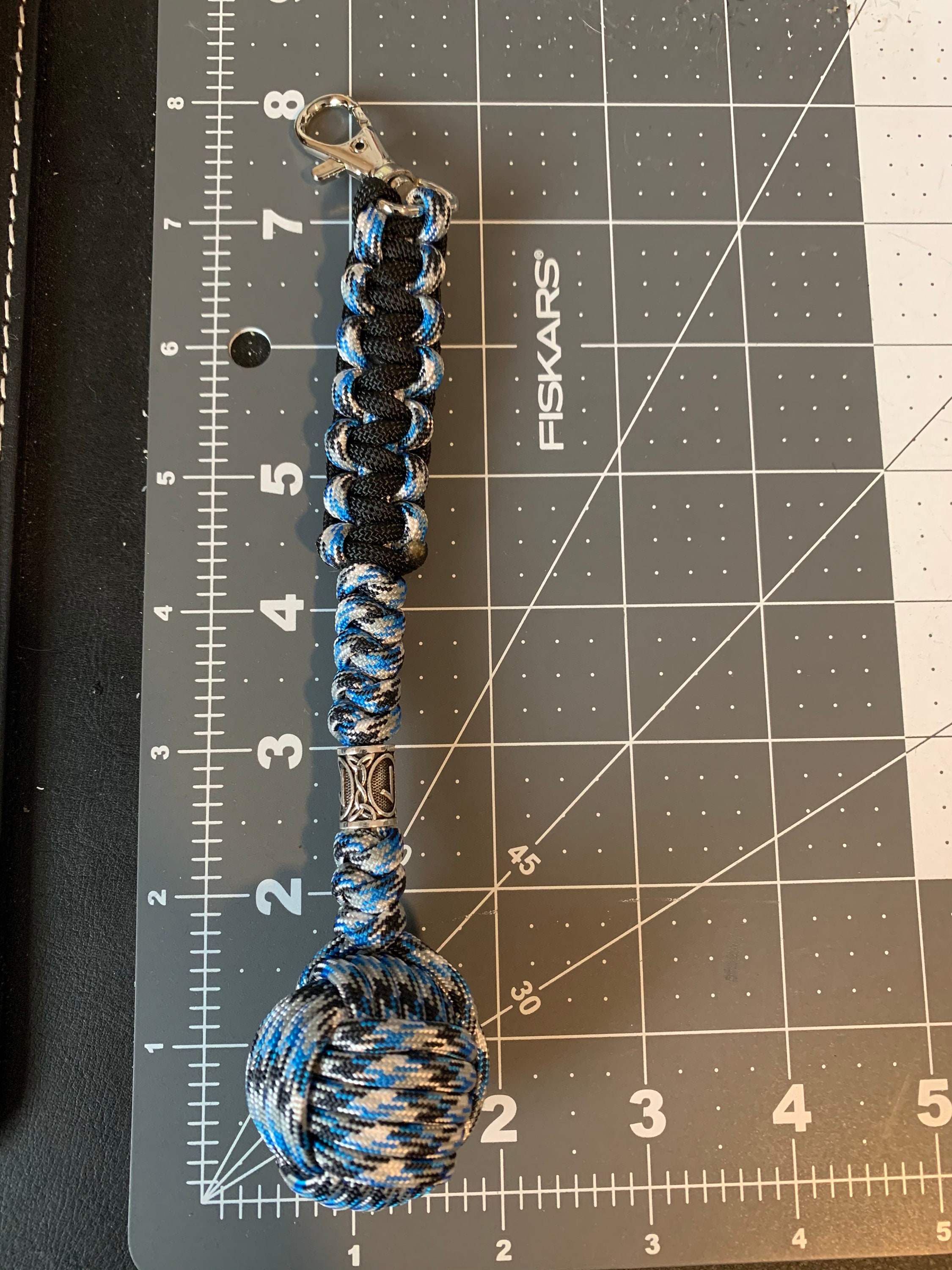 Paracord Monkey Fist Keychain - Etsy