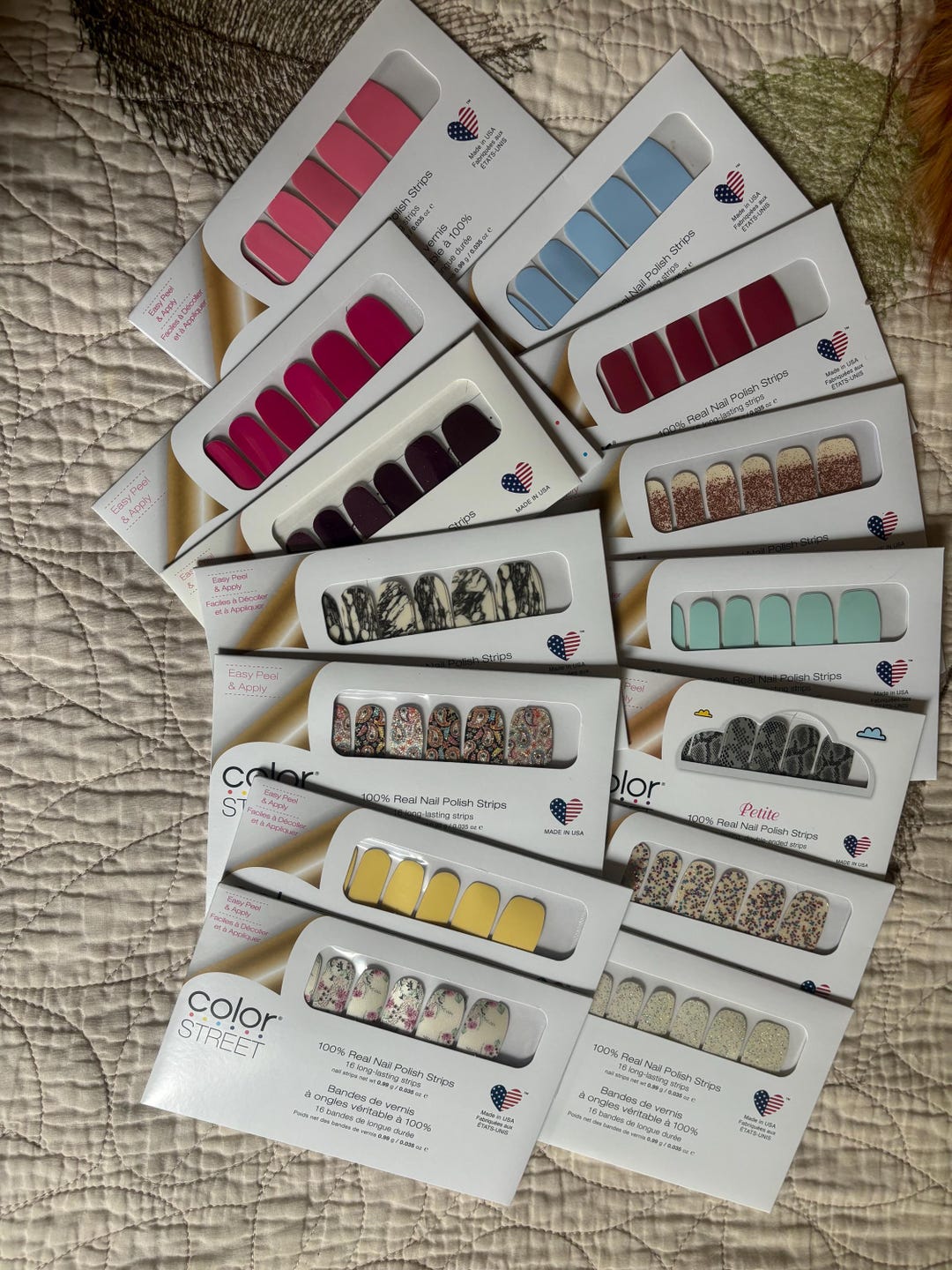 Lot of 14 Colorstreet Sets Free Shipping - Etsy