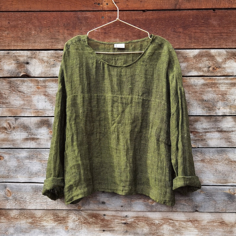 Linen Tops - Etsy