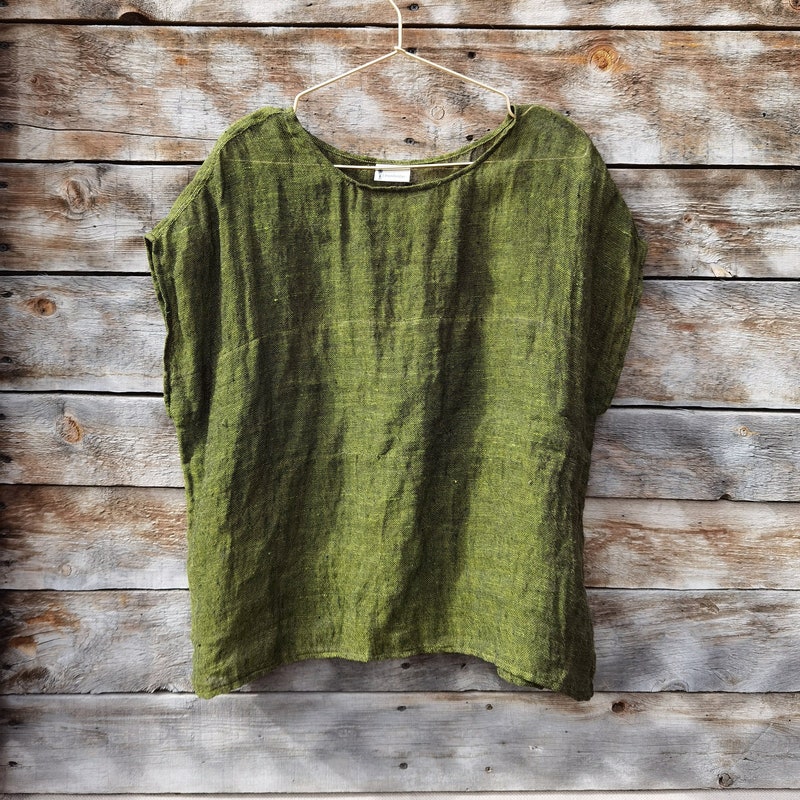 Linen Top - Etsy