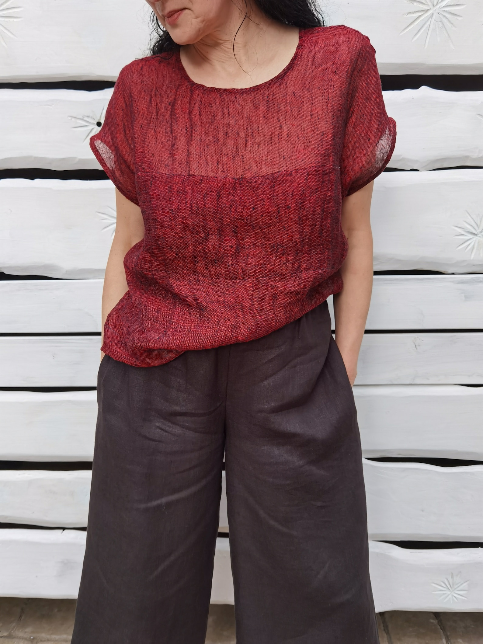 Lightweight Linen Top Linen Blouse Linen Top Natural - Etsy