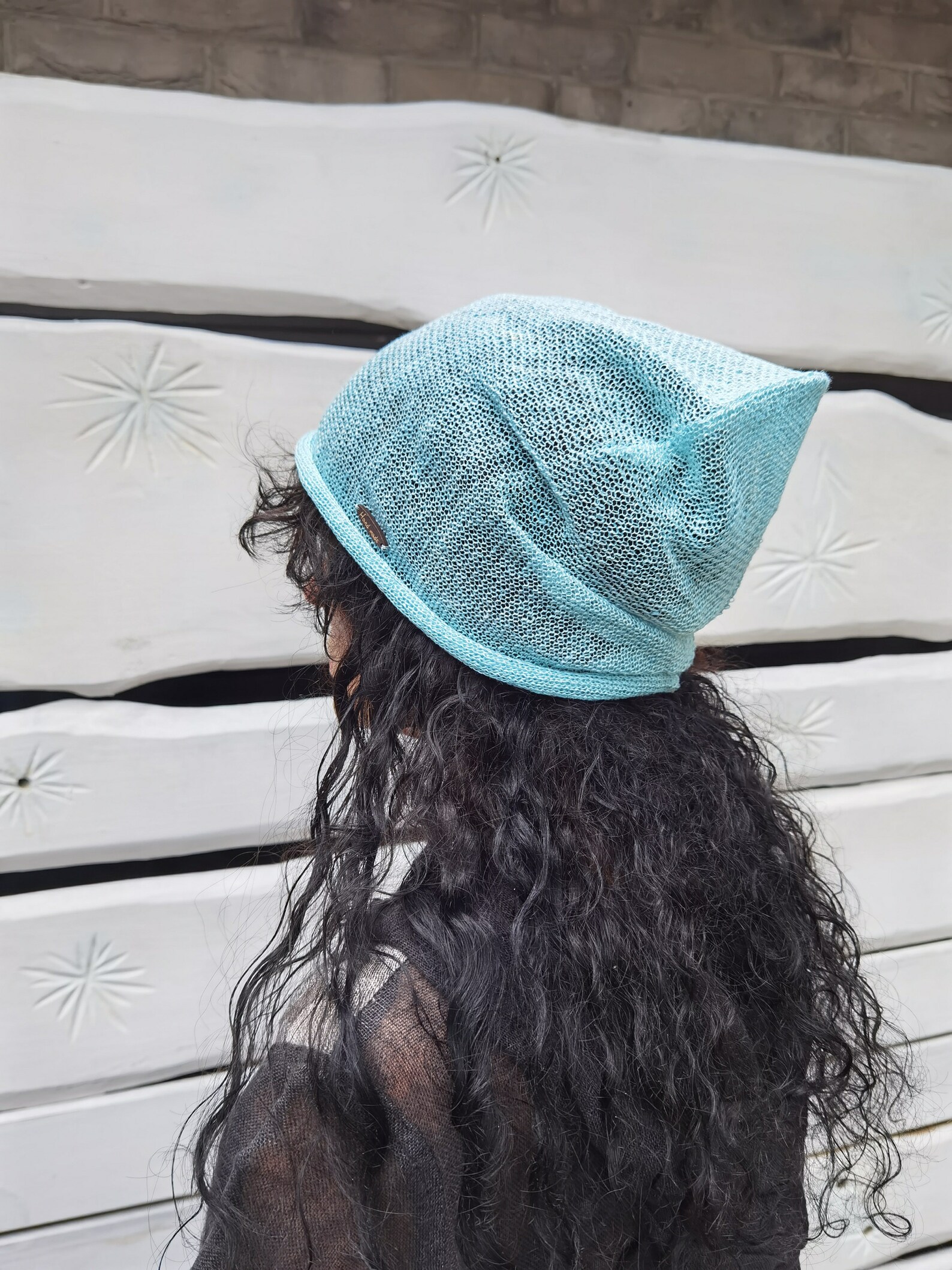 Unisex Beanie Linen Summer Beanie Slouchy Beanie - Etsy