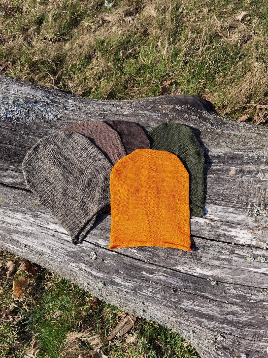 Unisex Beanie | Linen Summer Beanie | Slouchy Beanie | Ecofriendly ...