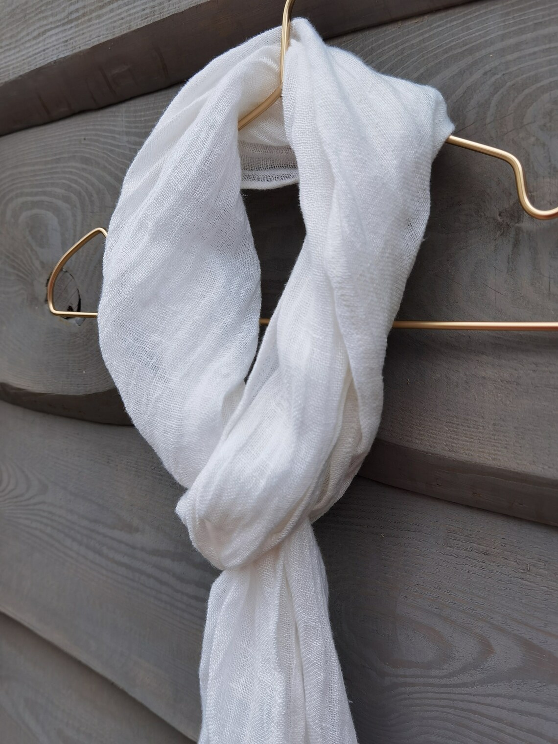 Linen Scarf Natural Scarf Linen Scarf Summer off White - Etsy