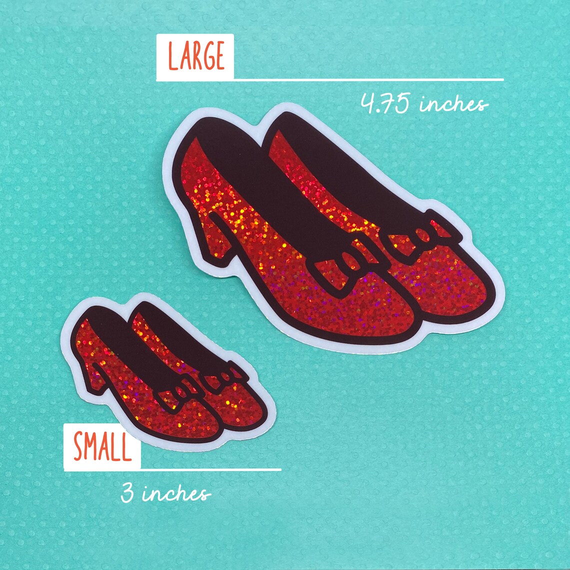 Sparkly Ruby Slippers Glitter Dust Sparkle Wizard of Oz - Etsy