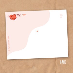 Happy Mail Day Postcard | Mail Truck Cute Note | Snail Mail Card ...
