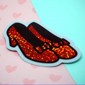 Sparkly Ruby Slippers | Glitter Dust Sparkle | Wizard of Oz Dorothy ...