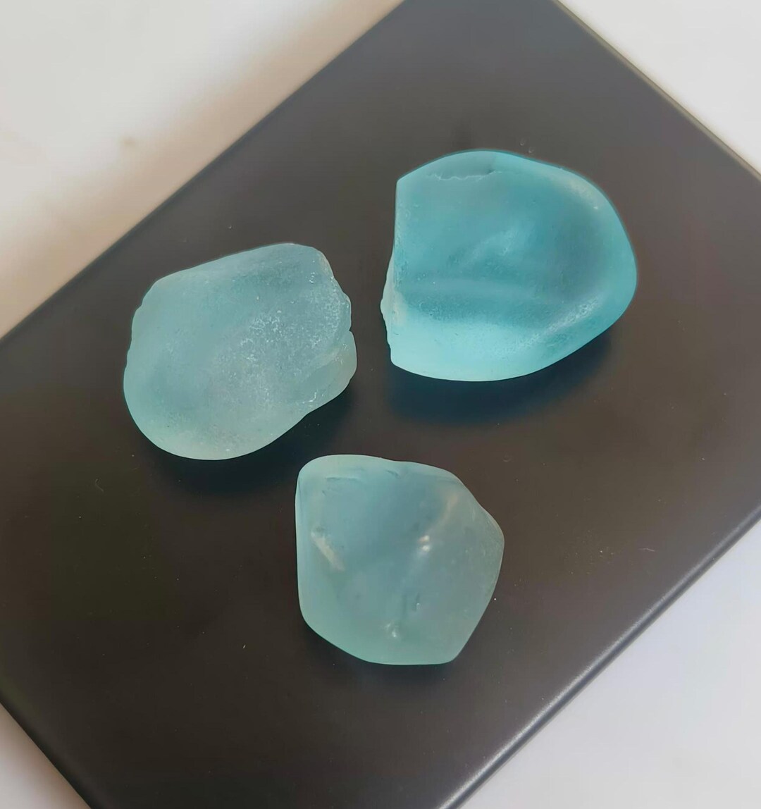 79 Cts Natural Blue Topaz Loupe Clean, Healing Topaz / Facet Rough for ...