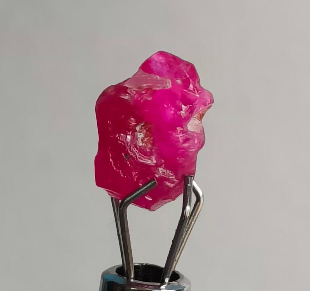 NO HEAT RARE 2.15 Ct Natural Certified Burmese Ruby , Specimen Ruby , Cabbing Ruby ,ruby From ...