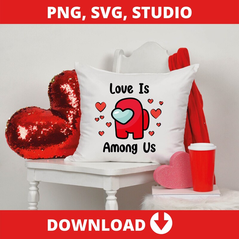 Among Us Valentine Card - Etsy