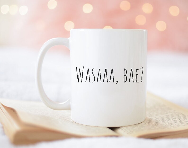 Wasaaa Bae Sushi Mug Sushi Mug Funny Mug Girlfriend Gift - Etsy