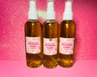 Birthday Cake Body Oil - Etsy